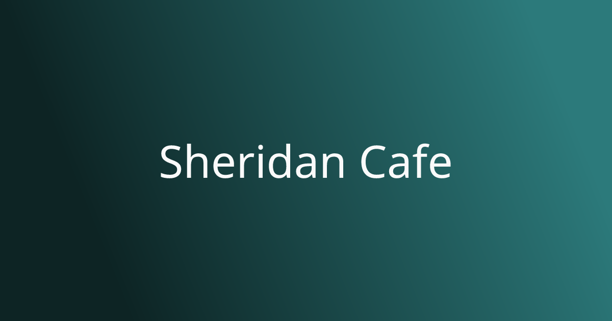 Order Authentic Chinese Online | Sheridan Cafe - Pickup or Delivery ...